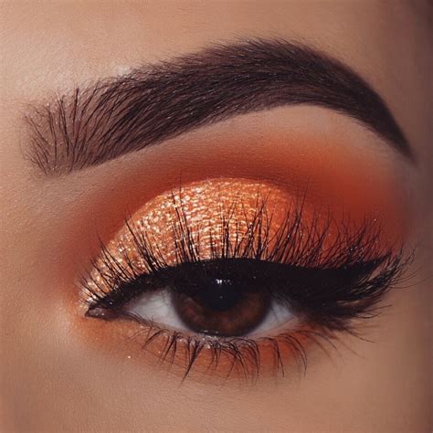 Orange Eye Makeup
