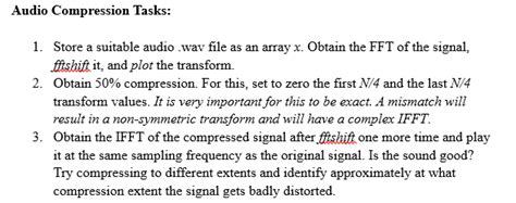 Discrete Signals File Size Adjustment Using FFT Signal Processing Stack Exchange