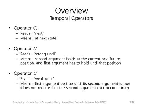 Ppt Translating Linear Temporal Logic Into Büchi Automata Powerpoint