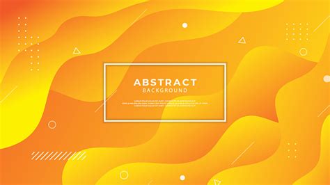 추상 주황색 그라데이션 유체 웨이브 배경과 기하학적 모양 현대 미래지향적 배경 방문 페이지 책 표지 브로셔 전단지 잡지 모든 브랜딩 배너 헤더 프리젠 테이션 및 벽지 배경에