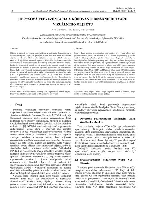 Pdf Binary Shape Contour Representation And Coding Of A Visual Object