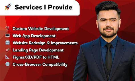 Do Custom Full Stack Website Development Front End Backend Html Css React Js By