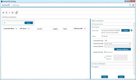Opc Ua Matrikon Proxy Installation And Setting