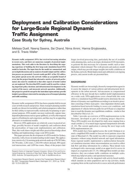 Pdf Deployment And Calibration Considerations For Large Scale