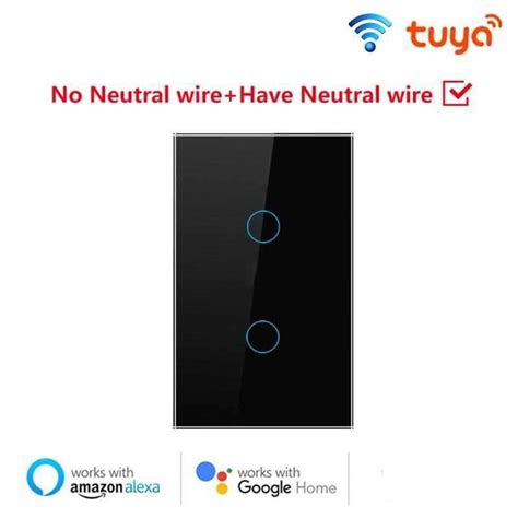 Promo Aubess Saklar Lampu Smart Switch Tuya Wifi Timer Touch Sense 10a Ab240 Sakelar Listrik