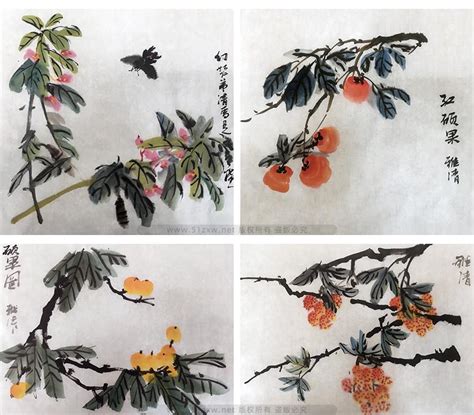 中国写意花鸟画基础教程 我要自学网