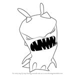 Learn How To Draw Frightgeist From Slugterra Slugterra Step By Step Drawing Tutorials