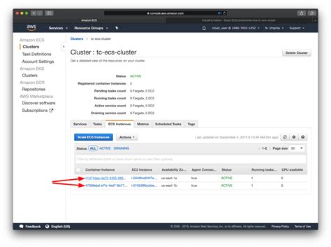 how to create a multi node ecs cluster and a task definition in aws techcrumble