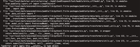 Paddlespeech Paddlenlp报错 · Issue 2550 · Paddlepaddlepaddlespeech · Github