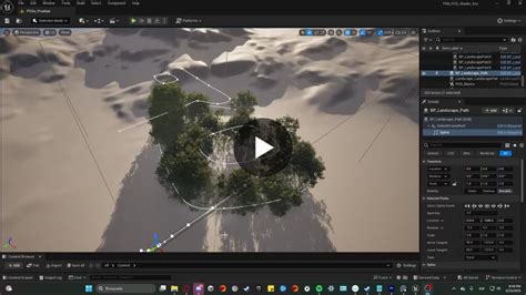Processgeneration Techart Pcg Vfx Gamedev Environmentart Sergio Collado