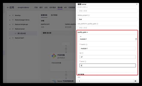 代码质量（sonar 门禁规则） Erda