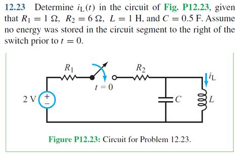 Solved 12 23 Determine Il T In The Circuit Of Fig P12 23