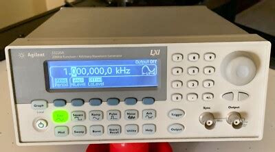 Agilent A Mhz Function Arbitrary Waveform Generator EBay