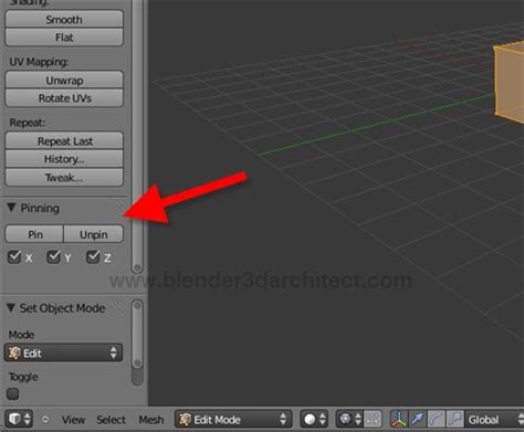 Using The Pinning Feature Of Bmesh For Architectural Modeling • Blender