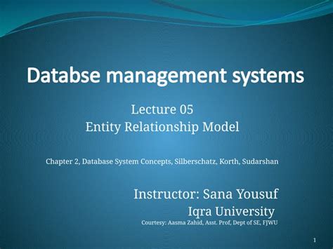 Normalization In Database Of Database Management System Pptx