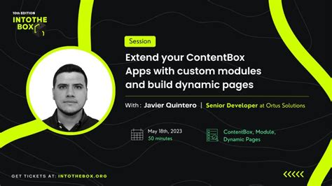 Ortus Solutions Corp On Linkedin Intotheboxsession Contentbox Apps Modules Dynamic