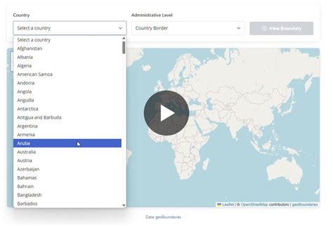 easy way to download admin boundaries fron any country in the world 🌎