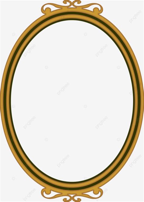 타원형 골드 사진 프레임 벡터 타원형 금 황금 Png 일러스트 및 벡터 에 대한 무료 다운로드 Pngtree