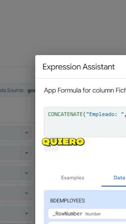 🔗 Explora La Función Concatenate En Appsheet 🚀 Appsheet Appsheettutorial Exceltips Youtube