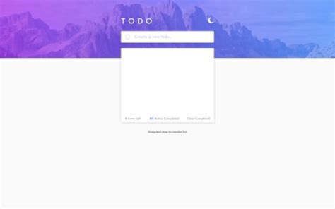Frontend Mentor Todo App Using Html Css And Vanilla Javascript Coding Challenge Solution