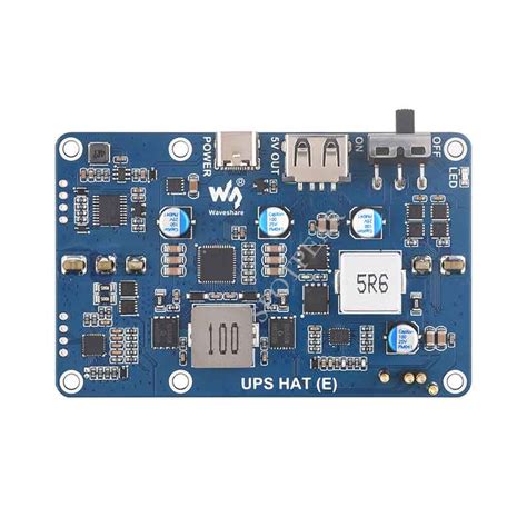 Raspberry Pi 5 Ups Hat E 4 Port For 18650 Li Battery Not Includ 5v6a