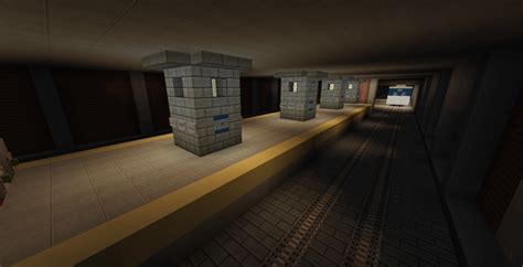 Gold Avenue Subway Station Minecraft Map