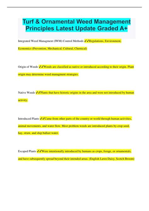 Washington State Pesticide Bundled Exams Questions And Answers Latest Versions 2024 2025