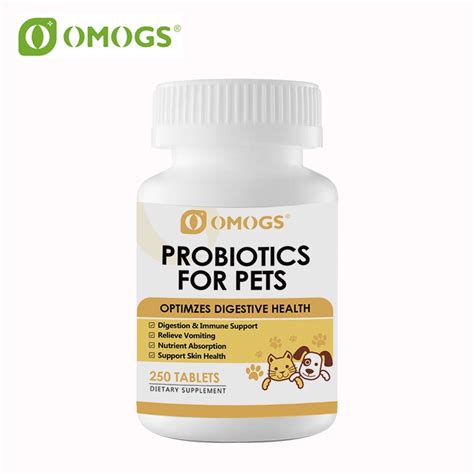 Omogs Probiotics For Dogs And Cats Pets Probiotic Food Supplements