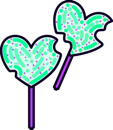 Heart Ice Cream Illustration Vector On White Background 13610622 Vector Art At Vecteezy