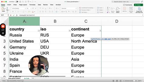 Using Vlookup For Data Mapping
