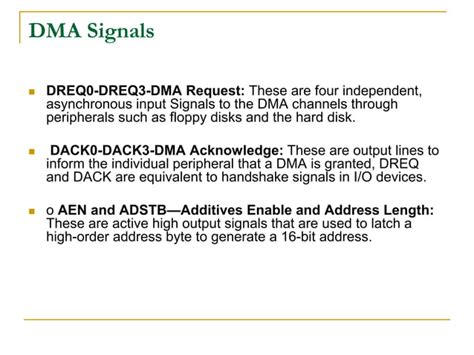 Direct Memory Access Ppt Pptx Computer Peripherals Computing