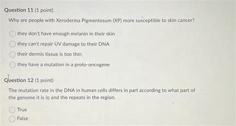 Solved Why Are People With Xeroderma Pigmentosum Xp More