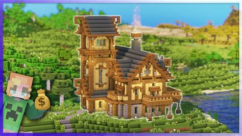 【minecraft How To Build 13】luxury Tower House Tutorial Youtube