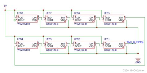 Stm32 Hal库 Pwmdma 驱动ws2812b彩灯stm32f030f4p6stm32 Dma Pwm Csdn博客