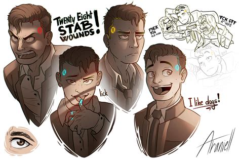 I Have My Reasons Why I Love Dbh Those Reasons Are Called Connor Here Are Some Random Connor
