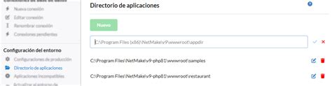 Configuración De Producción Documentación De Scriptcase Low Code