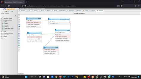 Buat Sistem Basis Data Dengan Relasi Di Phpmyadmin Youtube