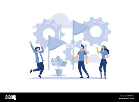 Business Concept Vector Illustration Indicator Of Effectiveness