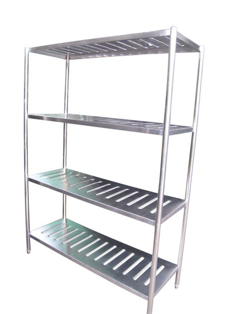 ชั้นวางของสแตนเลส 4 ชั้น Siamworldsupply