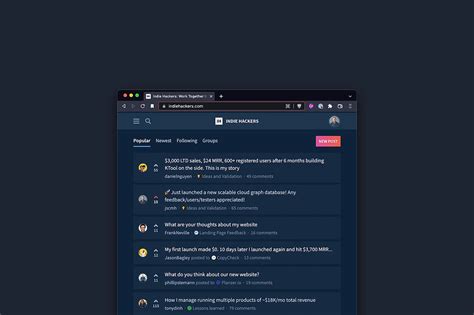 Surrealdb Indie Hackers Launch