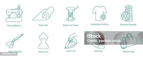 스윙 머신 패브릭 롤 바늘과 실 지속 가능한 의류 재활용 폴리에스터 테일러 가위 드레스 폼 스팀 다리미 라벨 태그 의류 가방