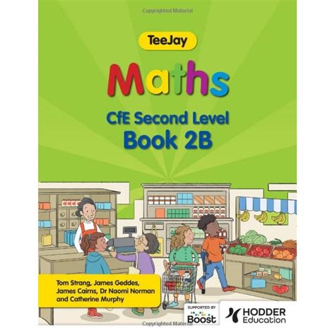 Teejay Maths Cfe Second Level Book 2b Second Edition James Cairns 9781398363267 Books
