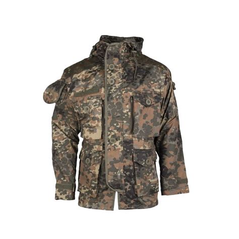 Mil Tec Brand German Army Jacket Ripstop Smock Flecktarn Camo Parka Bundeswehr £9280 Picclick Uk