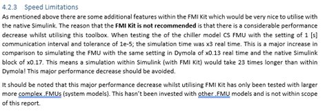 Significant Simulation Performance Decrease In Comparison To Dymola Or Native Simulink Import