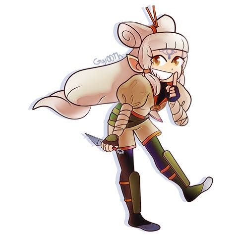 [aoc] Impa I Got A New Computer Finally So I Drew Her Zelda