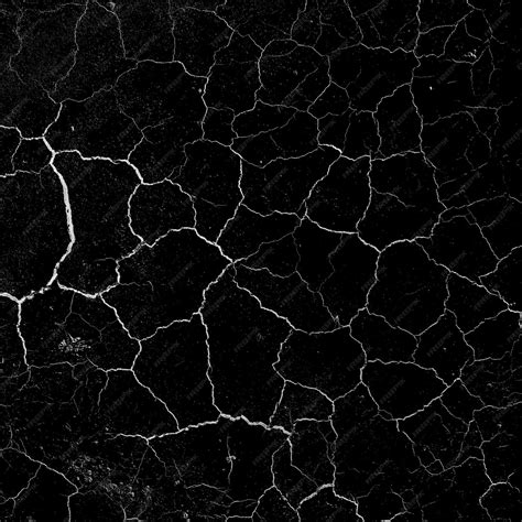 Premium Photo Black Fracture Textures Overlay
