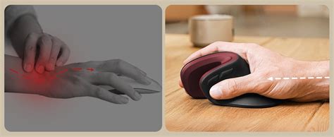 Protoarc Ergonomic Vertical Mouse Em11 Nl Rechargeable Wireless Mouse Bluetooth