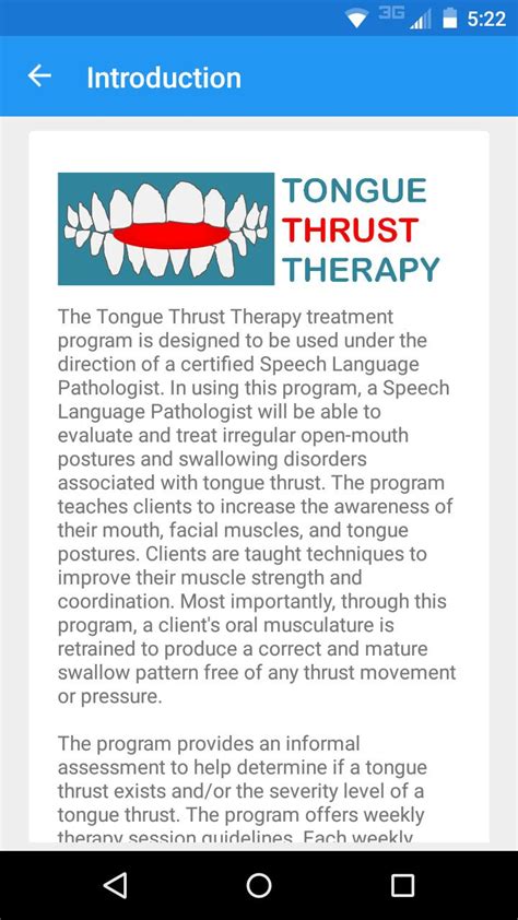 Tongue Thrust Therapy Latest Version 1 1 For Android