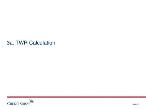 Ppt Money Weighted Rate Of Return Mwr Versus Time Weighted Rate Of
