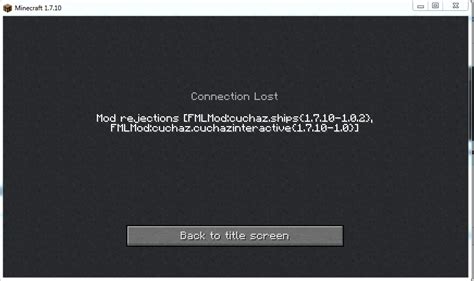 Fml Mod Rejection Help Mods Discussion Minecraft Mods